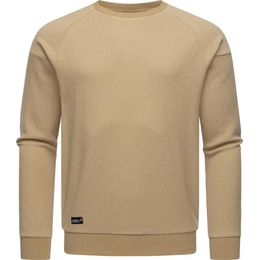 Ragwear Sweatshirt 'Doren' male Beige size 4XL