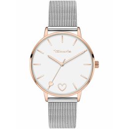 Tamaris Uhr Damen Gr&ouml;&szlig;e One Size rosegold / silber / wei&szlig;