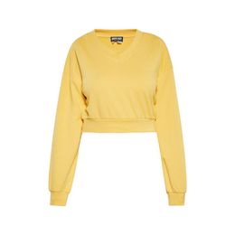 Rockeasy Sweatshirt female Yellow size L