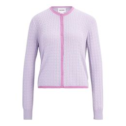 MONKI Strickjacke Damen Gr&ouml;&szlig;e S flieder / pink