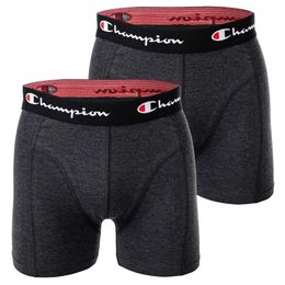 Champion Authentic Athletic Apparel Boxershorts Herren Gr&ouml;&szlig;e S anthrazit / rot / schwarz / wei&szlig;