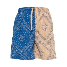 Karl Kani Pants male Beige, Blue size XL