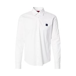 Hugo Button Up Shirt 'Ermo' male White size M