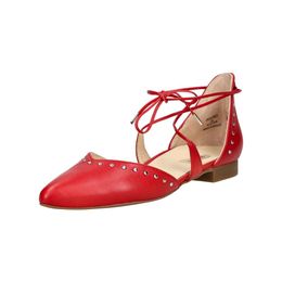 Paul Green Ballet Flats with Strap female Red size 37,5