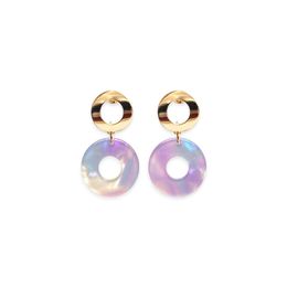 Fr&auml;ulein Wunder Fr&auml;ulein Wunder Earrings 'Adua' female Purple size One Size