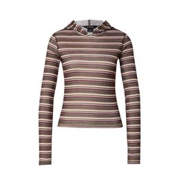 MONKI Shirt female Brown size M