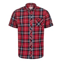 Lonsdale Button Up Shirt 'Brixworth' male Red size XXXL