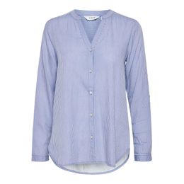 B.Young Bluse 'Fabianne' Damen Gr&ouml;&szlig;e S hellblau / wei&szlig;