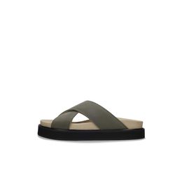 NAE Vegan Shoes Sandalen 'DAVU' Damen Gr&ouml;&szlig;e 46 gr&uuml;n