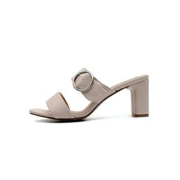Celena Pantolette 'Cattaleya' Damen Gr&ouml;&szlig;e 36 beige