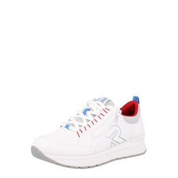 Rieker Sport Sneaker Damen Gr&ouml;&szlig;e 40 royalblau / grau / rot / wei&szlig;