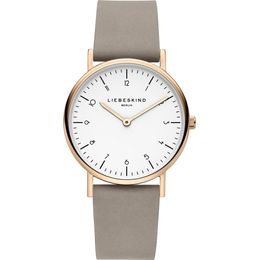 Liebeskind Berlin Uhr 'LT-0167-LQ' Damen Gr&ouml;&szlig;e One Size rosegold / taupe / wei&szlig;