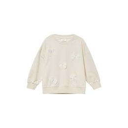 s.Oliver Sweatshirt M&auml;dchen Gr&ouml;&szlig;e 116 beige / wei&szlig;
