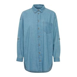 Ichi Bluse 'IH DIVER' Damen Gr&ouml;&szlig;e XL blue denim