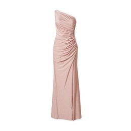 UNIQUE Kleid Damen Gr&ouml;&szlig;e 34 pastellpink / silber Winterkleid