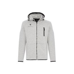 MOROTAI Athletic Zip-Up Hoodie 'NEO' male Grey size L