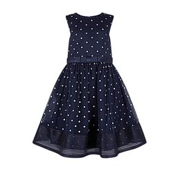happy girls Dress girl Blue size 110