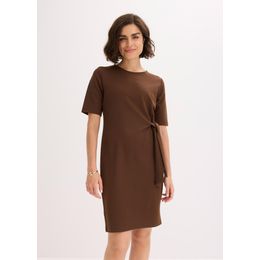 bonprix Jerseykleid, braun