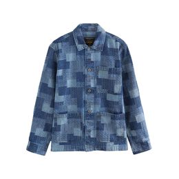 next Hemd Herren Gr&ouml;&szlig;e S navy / himmelblau / blue denim