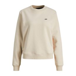 Jack & Jones JJXX Sweatshirt 'Abbie' Damen Gr&ouml;&szlig;e XL beige / schwarz