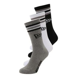 New Era Socken Damen Gr&ouml;&szlig;e 43/46 grau / schwarz / wei&szlig;
