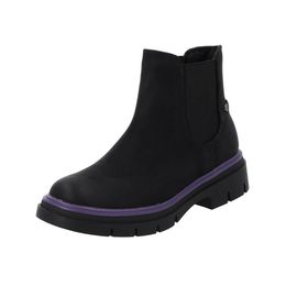 Palado Chelsea Boots 'Natlee' Damen Gr&ouml;&szlig;e 42 lila / schwarz Winterschuhe
