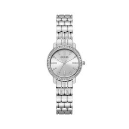 Guess Analog Watch female Silver size One Size