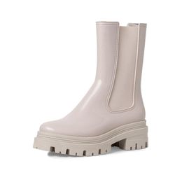 Tamaris Chelsea Boots Damen Gr&ouml;&szlig;e 37 beige Winterschuhe