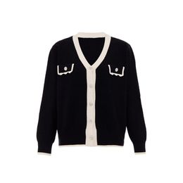 Chani Knit Cardigan female Black size XS/S