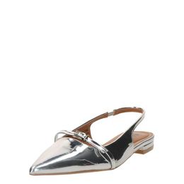 Bianco Slingpumps 'Bari' Damen Gr&ouml;&szlig;e 39 silber