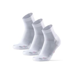 Danish Endurance Athletic Socks 'Long Distance' male White size 35-38