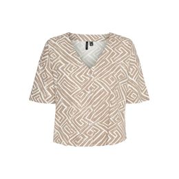 V&eacute;ro Moda Vero Moda Blouse 'VMJESMILO' female Beige size S