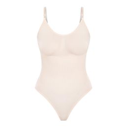 Smilodox String Bodysuit Nysa Seamless Damen Gr&ouml;&szlig;e L beige