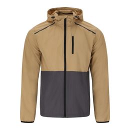 Endurance Sportjacke 'Hugoee' Herren Gr&ouml;&szlig;e 4XL cappuccino / dunkelgrau