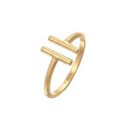 Elli Ring 'Geo' Damen Gr&ouml;&szlig;e 56 gold