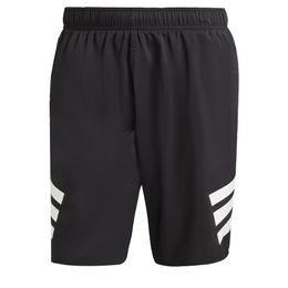 adidas Sportswear Badeshorts '3-Stripes 8-Inch' Herren Gr&ouml;&szlig;e M schwarz / wei&szlig;