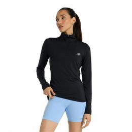 New Balance Sport Quarter Zip Shirt Damen