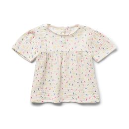 Tchibo - Kinder-Musselin-Bluse - M&auml;dchen - Gr. 110/116 - creme
