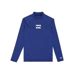 Rash Guard Billabong "Waves All Day", Kinder, Gr. M, schwarz cobalt, 85% Polyester, 15% Elasthan, Shirts