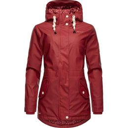 Navahoo &Uuml;bergangsjacke 'Ocean Heart' Damen Gr&ouml;&szlig;e M dunkelrot