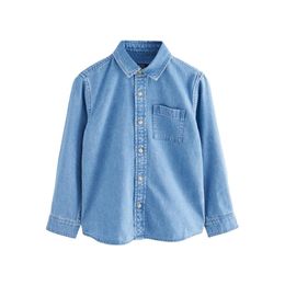 next Hemd Jungen Gr&ouml;&szlig;e 158 blue denim