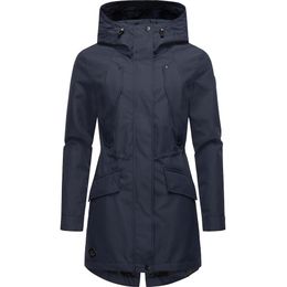 Ragwear Funktionsmantel 'Begonia' Damen Gr&ouml;&szlig;e 4XL navy