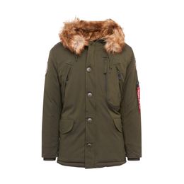 Alpha Industries Winter Jacket 'Polar' male Green size 5XL