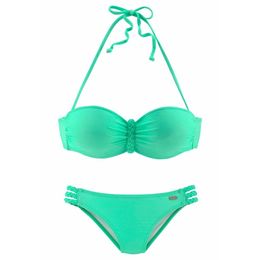 Buffalo Bandeau-Bikini Damen Gr&ouml;&szlig;e S mint