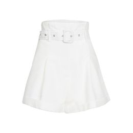Influencer Pleat-Front Pants female White size L