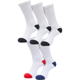 Urban Classics Socken Damen Gr&ouml;&szlig;e 47/50 blau / rot / schwarz / wei&szlig;
