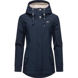 Ragwear Performance Jacket 'Monadde' female Blue size 5XL