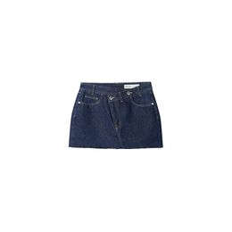 Bershka Skirt female Blue size 32
