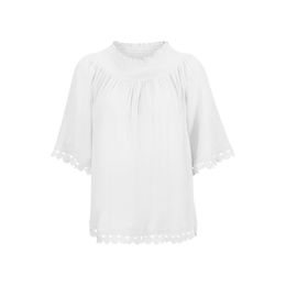Heine Bluse Damen Gr&ouml;&szlig;e M/L wei&szlig;