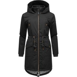 Ragwear Mantel 'Crescend' Damen Gr&ouml;&szlig;e XL schwarz Winterjacke